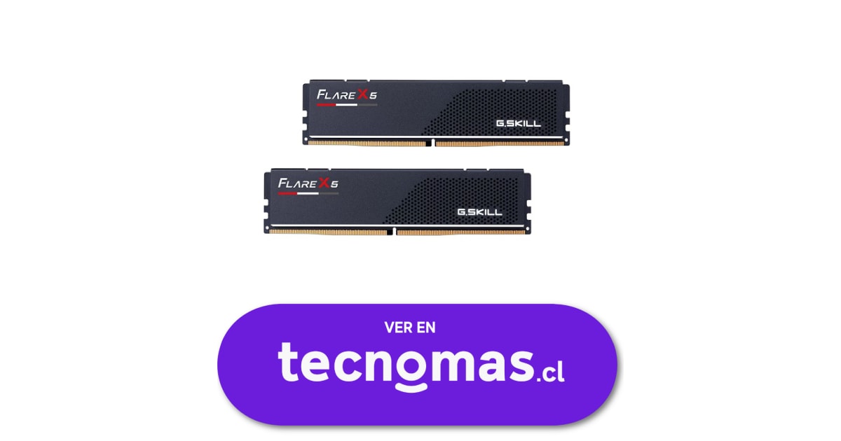 tecnomas.cl | [F5-5600J3036D16GX2-FX5] G.Skill Flare X5
