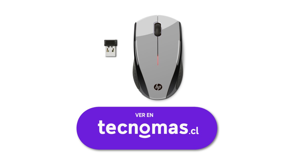 tecnomas.cl | [K5D28AA#ABL] HP Wireless Mouse X3000 - silver