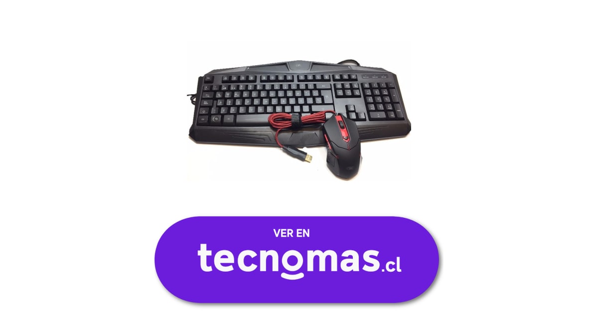 tecnomas.cl | GTC Ribbon Gamer + Mouse Gamer (CBG-004)