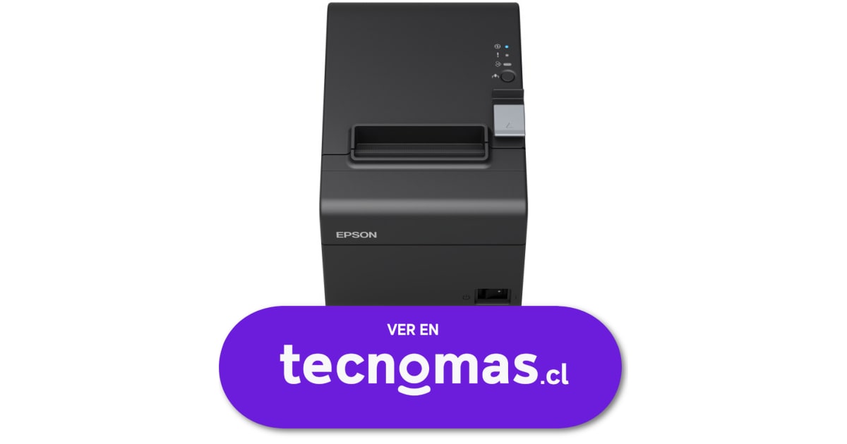 tecnomas.cl | [C31CH51002] Impresora de Recibos POS Epson TM-T20III
