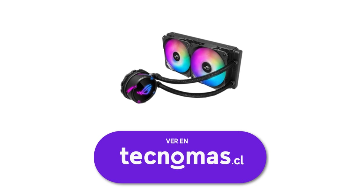 tecnomas.cl | [ROGSTRIXLC240RGB] ASUS ROG STRIX LC240 RGB copper black