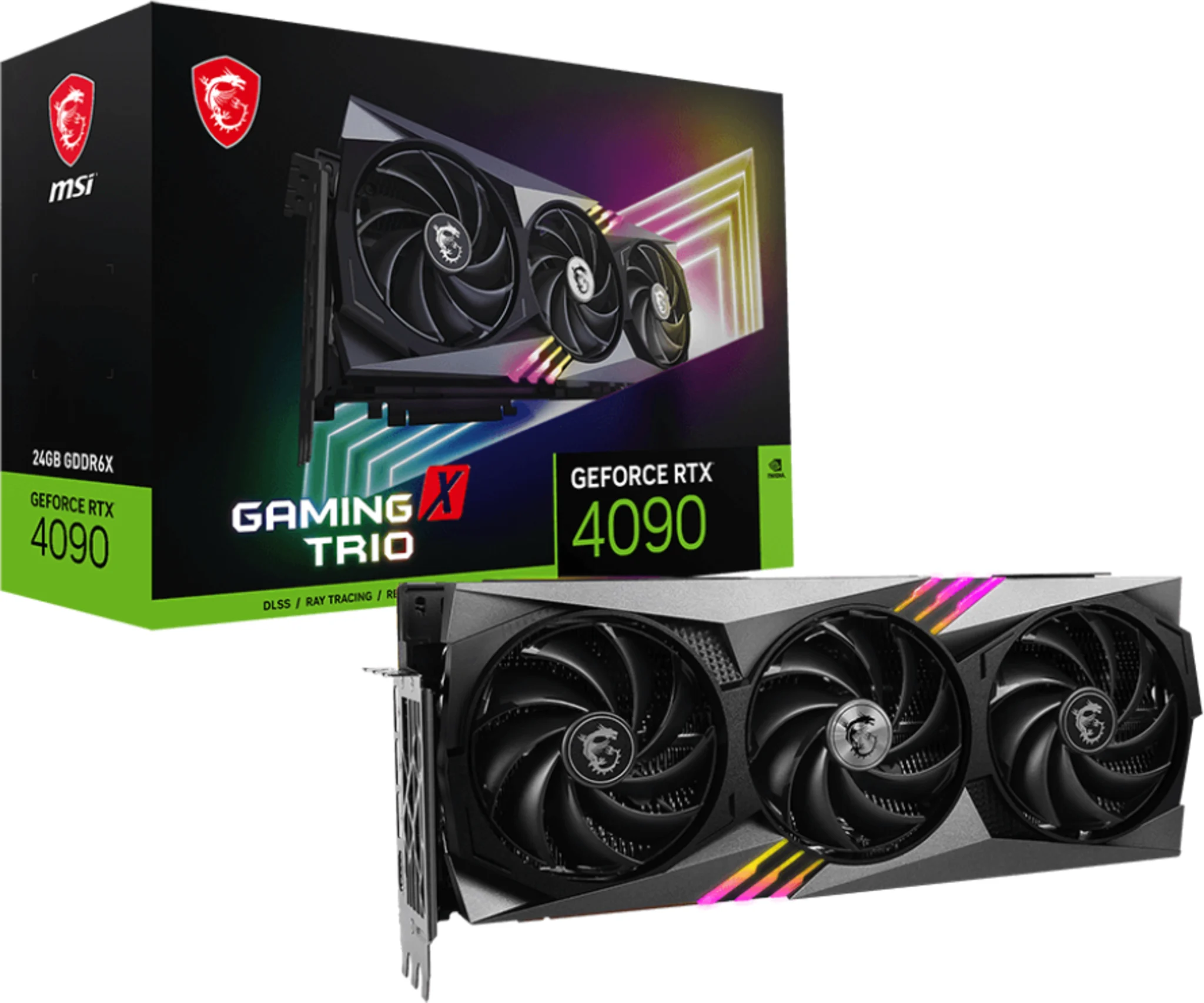tecnomas.cl | [RTX 4090 GAMING X TRIO 24G] Tarjeta de Video MSI NV-RTX