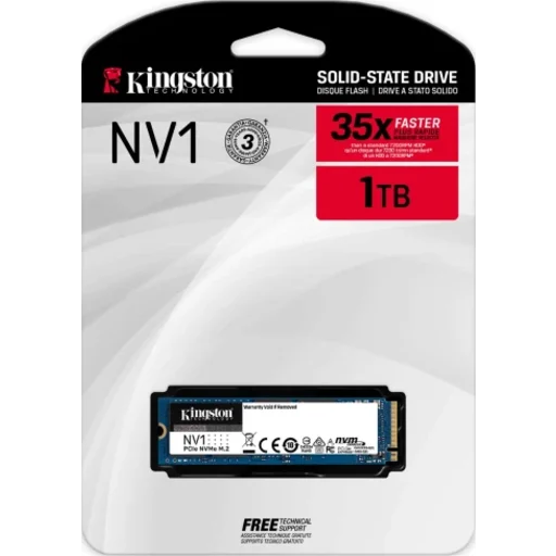 tecnomas.cl | Unidad SSD Kingston NV1 1TB M.2 22*80 PCIe3x4 NVMe