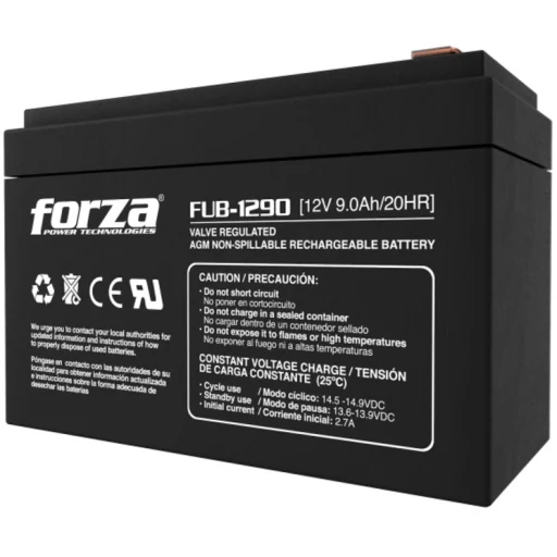 tecnomas.cl | [FUB-1290] Bateria para UPS Forza FUB-1290 12V 9.0A