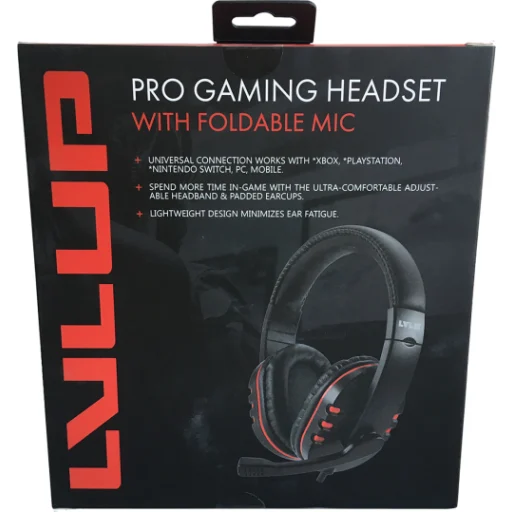 tecnomas.cl | Vivitar LEVEL UP OVER EAR GAMING HEADPHONE