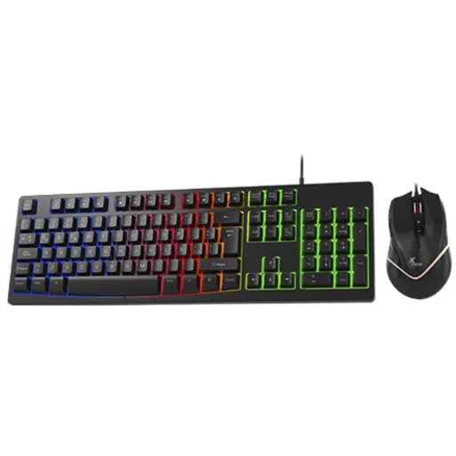 tecnomas.cl | Xtech - Keyboard and mouse set - Wired - Spanish - USB
