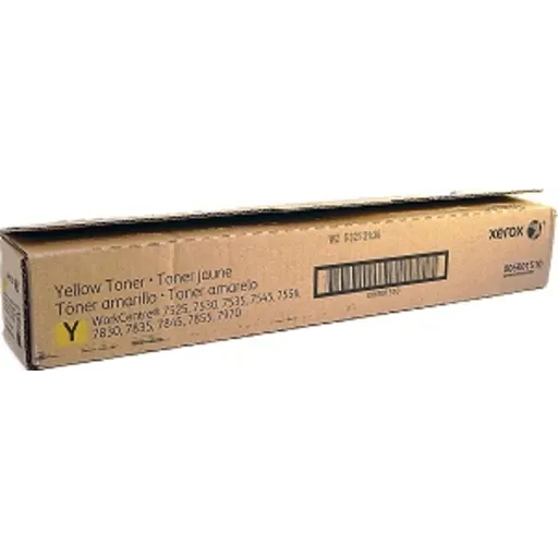 tecnomas.cl | [006R01510] Toner Xerox 006R01510 Yellow para WorkCentre