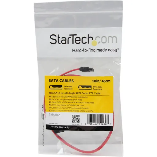 tecnomas.cl | [SATA18LA1] 18in SATA to Left Angle SATA Cable