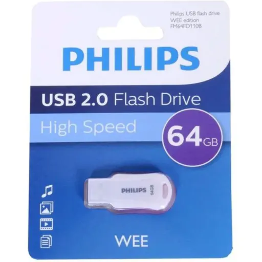 tecnomas.cl | [FM64FD110B] Philips Wee 64 GB (FM64FD110B)