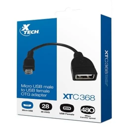 tecnomas.cl | [XTC-368] Xtech - USB cable - 5 pin Micro-USB Type B - 4