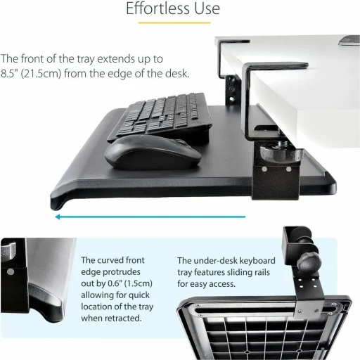 tecnomas.cl | Under-Desk Keyboard Tray Adjustable