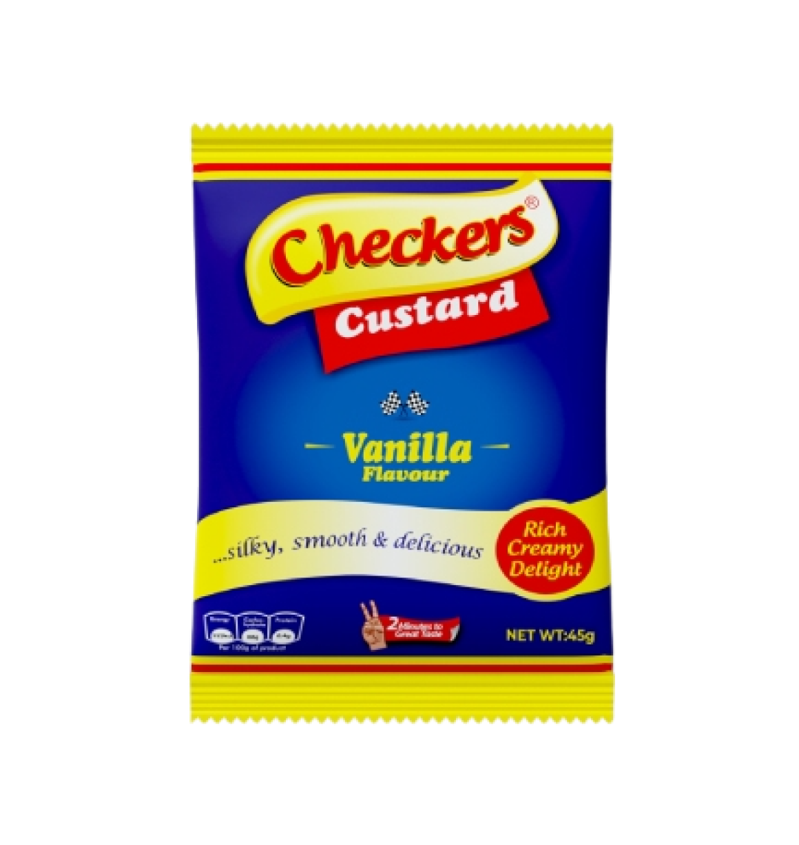 24pcs 45 g Checkers Custard Powder - Foodbridge