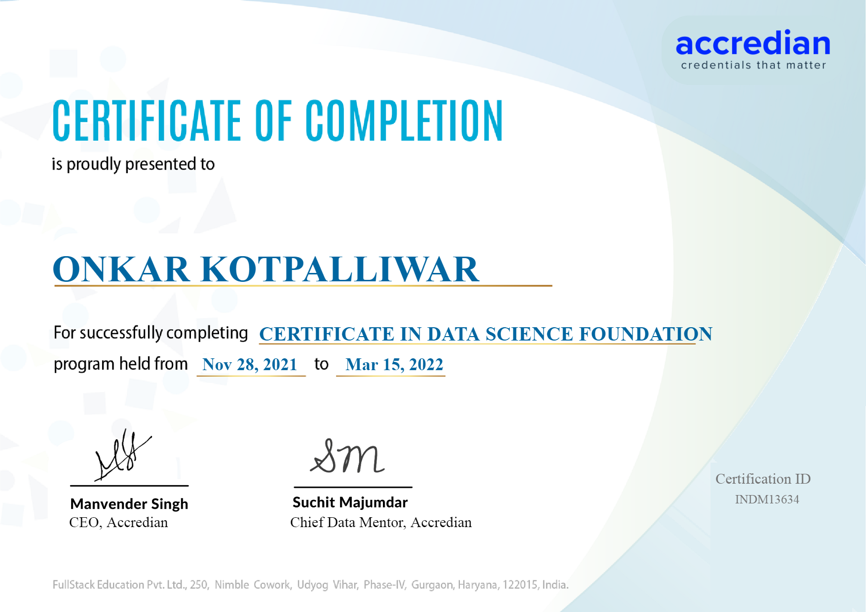 Onkar Kotpalliwar - SPJIMR, PGDM 2024-26 | RIL | IIT-ISM | LinkedIn