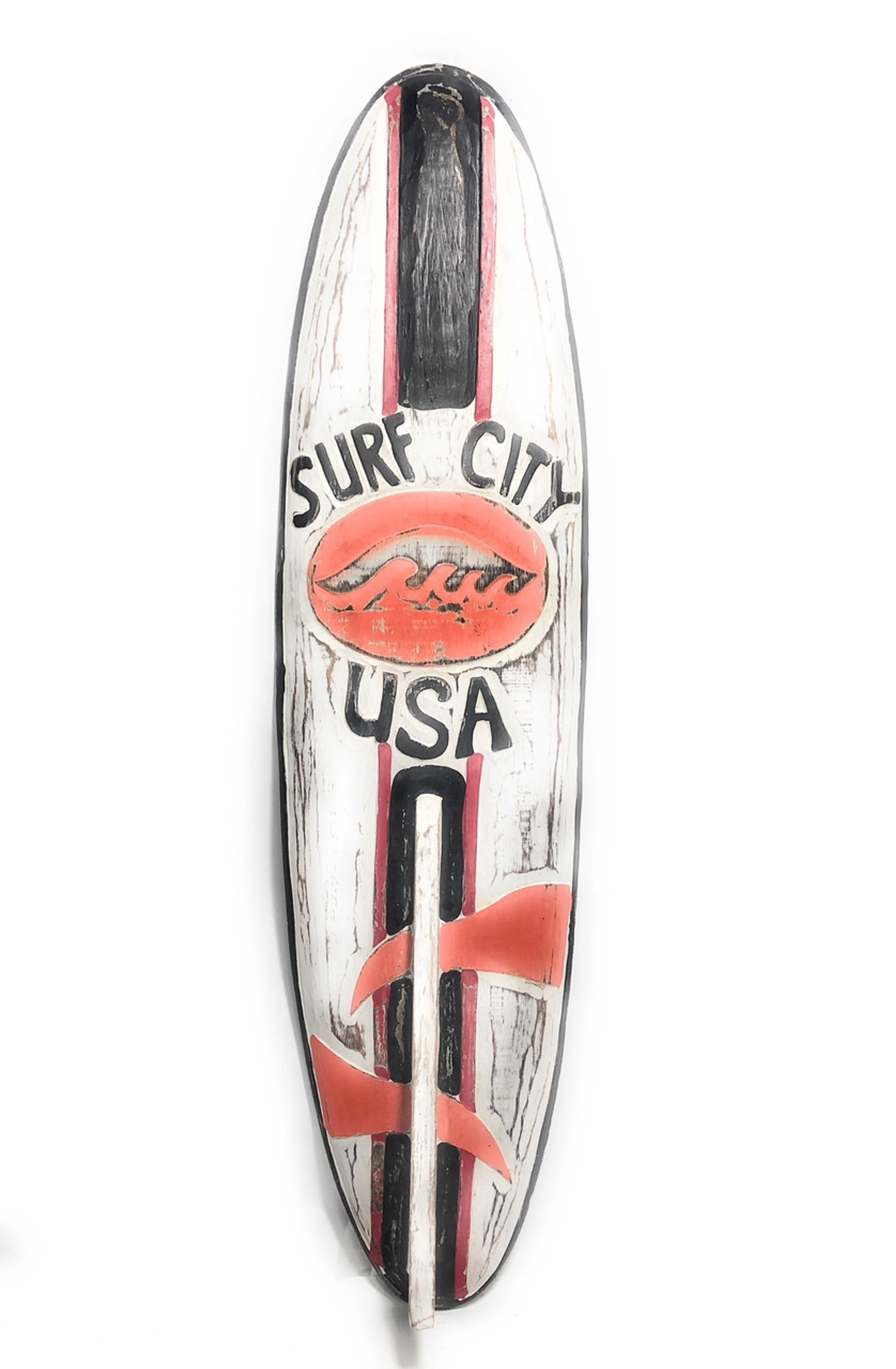 Surfing In Paradise Rustic Surf Sign 40" - Surf Decor Accents | # ...