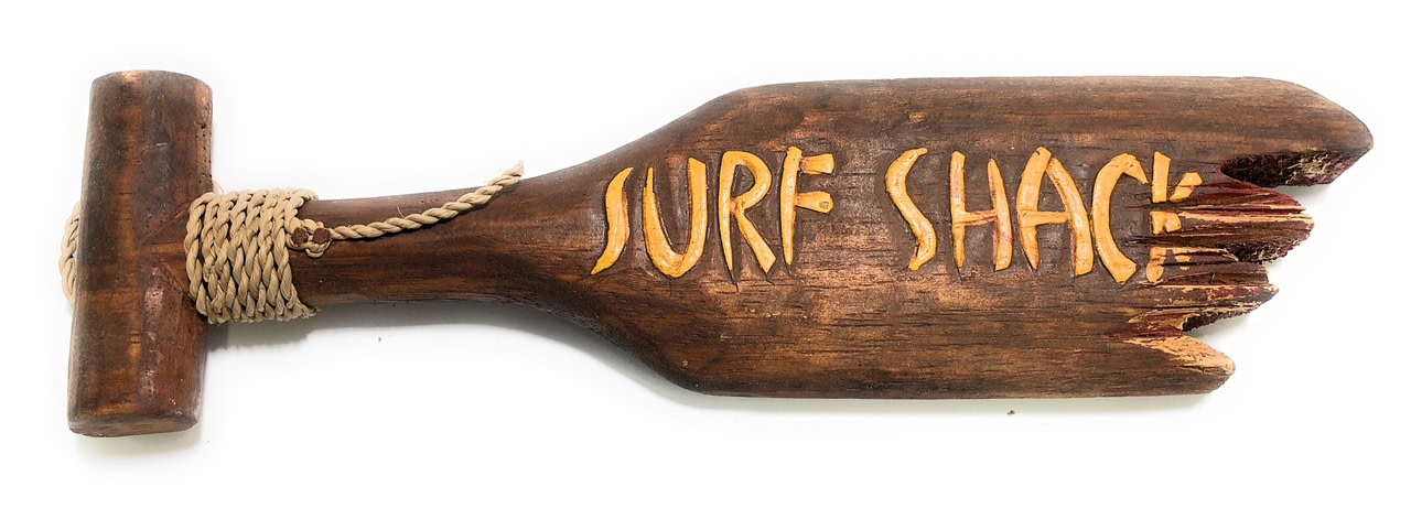 Decorative Oars: Palm Tree - Pineapple - Wall Hanging Paddles