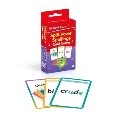 DK Super Phonics Split Vowel Spellings Card Game | DK Learning
