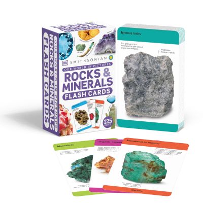 Our World in Pictures Rocks & Minerals Flash Cards | DK Learning