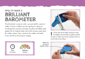Brilliant Barometer Science Project for Kids | DK CA