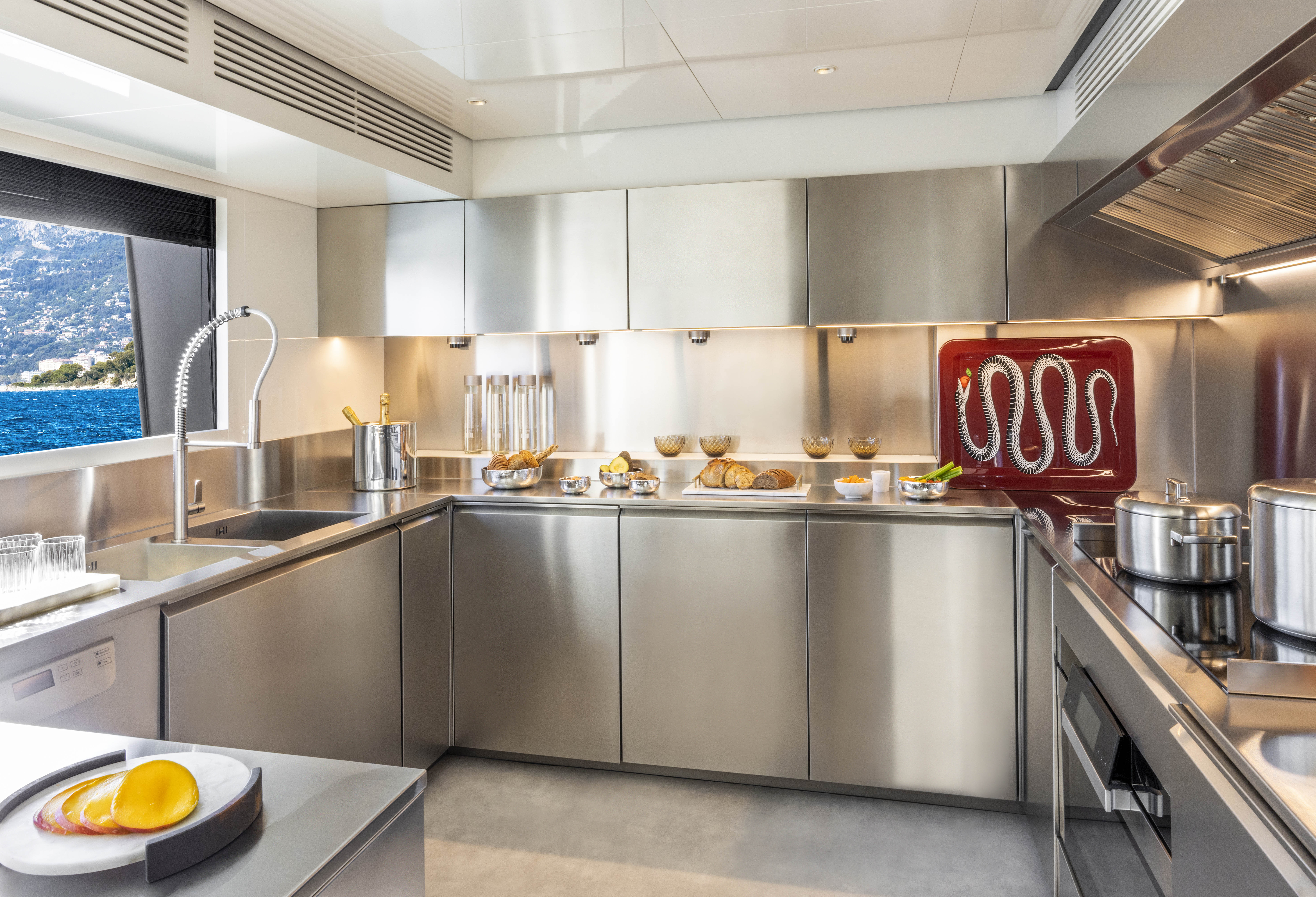 Mega Yacht Kitchen