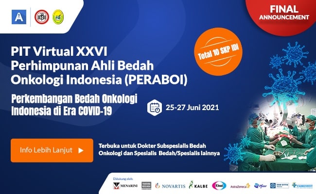 Virtual Event: PIT Virtual XXVI PERABOI 2021 - Alomedika