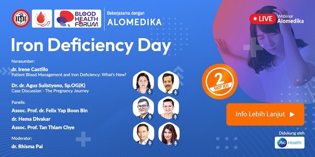 Live Webinar: Iron Deficiency Day - Alomedika