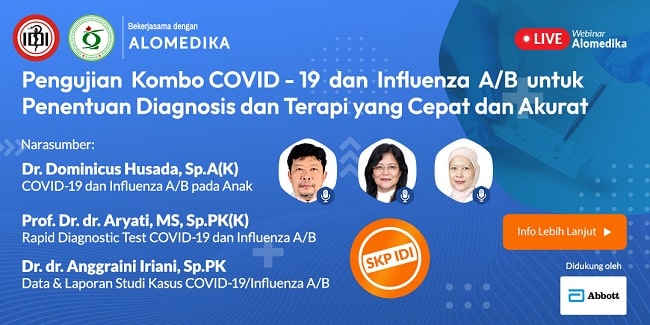 Live Webinar: Pengujian Kombo COVID-19 dan Influenza A/B untuk ...