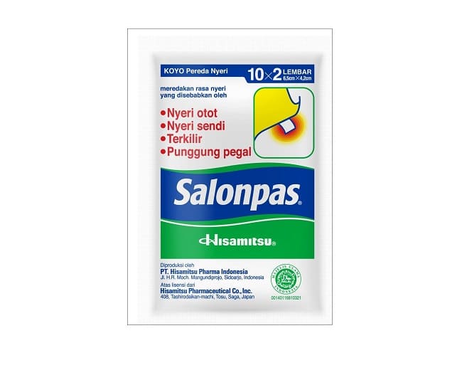Salonpas - Manfaat, Dosis, dan Efek Samping - Alodokter