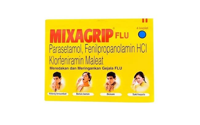 Mixagrip - Manfaat, Dosis, dan Efek Samping - Alodokter