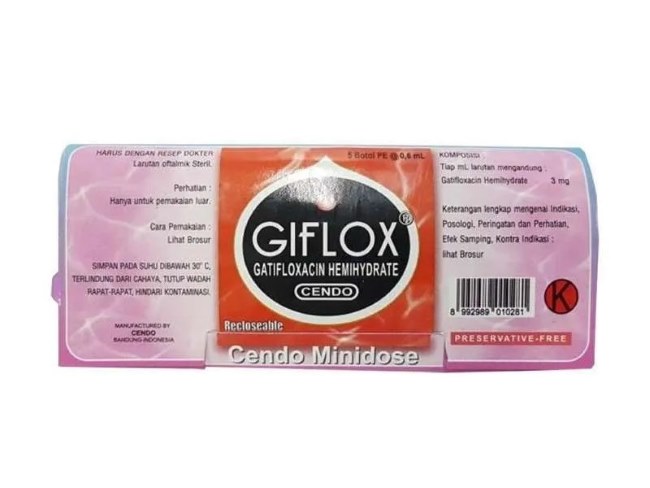 Cendo Giflox - Manfaat, Dosis, dan Efek Samping - Alodokter