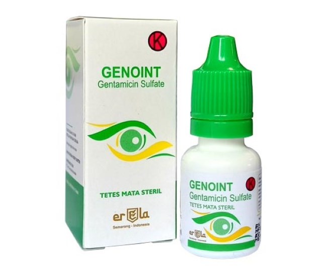Genoint Tetes Mata - Manfaat, Dosis, dan Efek Samping - Alodokter