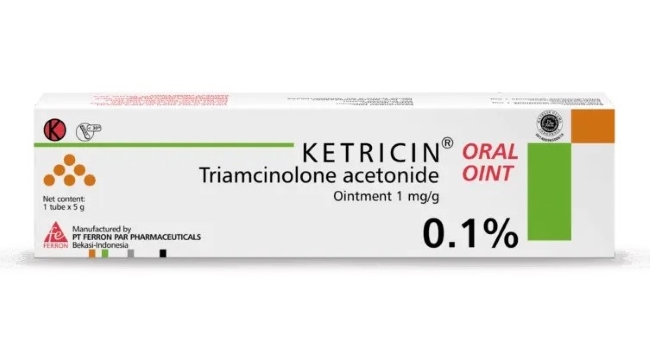 Ketricin Orabase - Manfaat, Dosis, dan Efek Samping - Alodokter