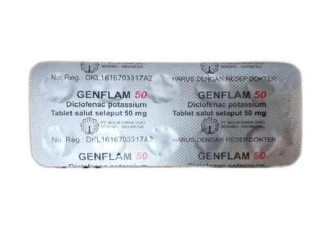 Genflam - Manfaat, Dosis, dan Efek Samping - Alodokter
