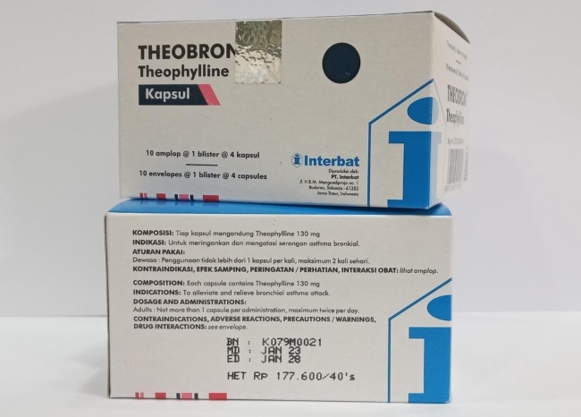 Theobron - Manfaat, Dosis, dan Efek Samping - Alodokter
