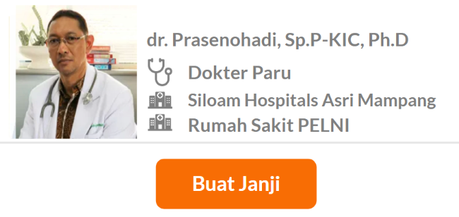 Dokter Spesialis Paru Terbaik di Jakarta Selatan - Alodokter