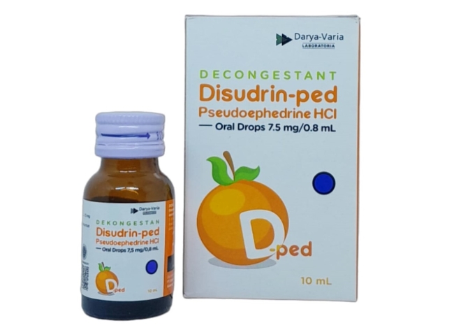 Disudrin-ped - Manfaat, Dosis, dan Efek Samping - Alodokter