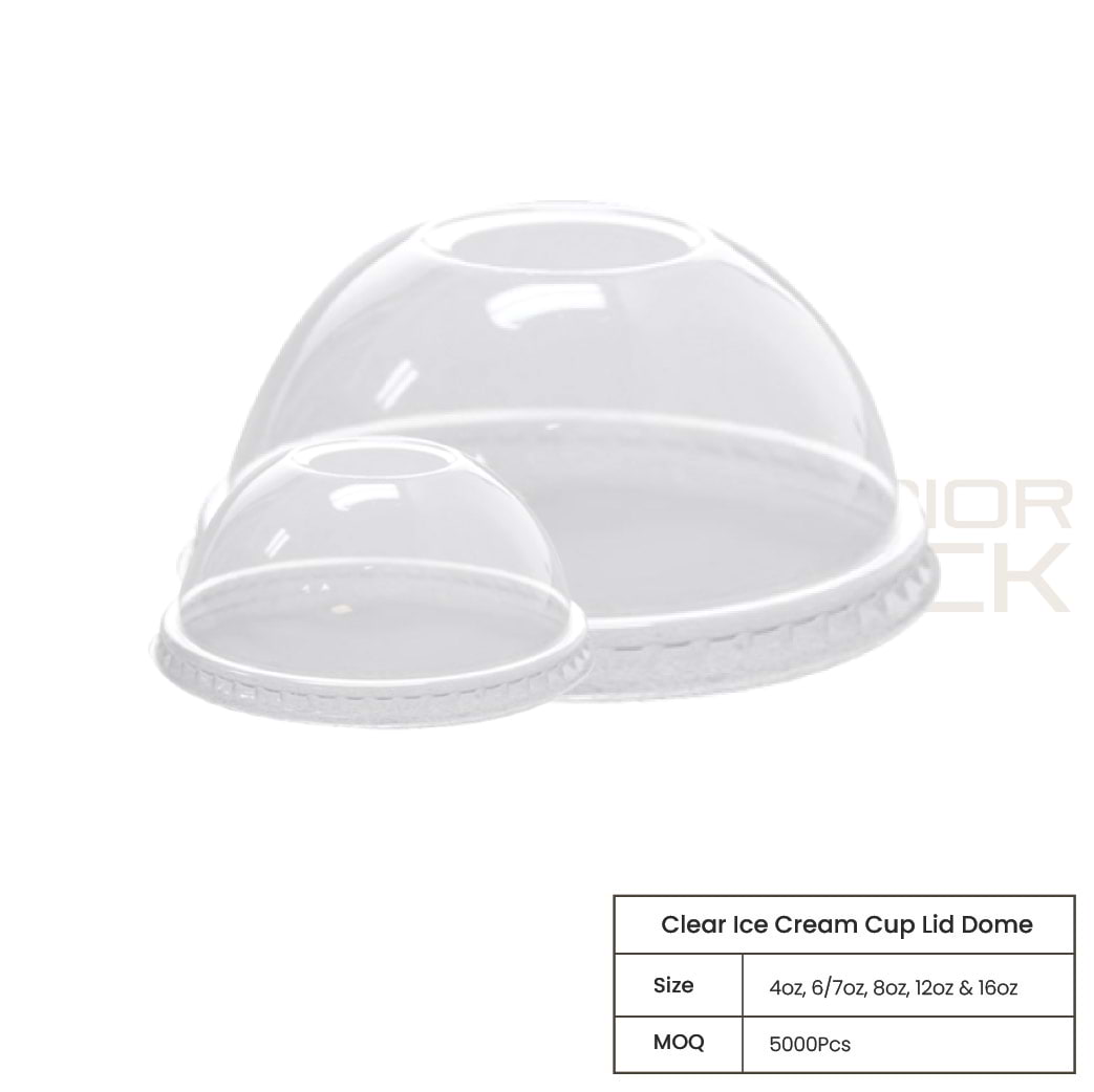 Clear Ice Cream Cup | Superior Pack UAE