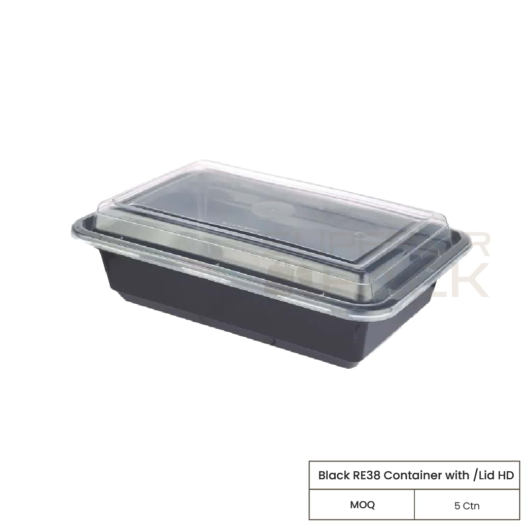 Black Base Containers | Superior Pack UAE