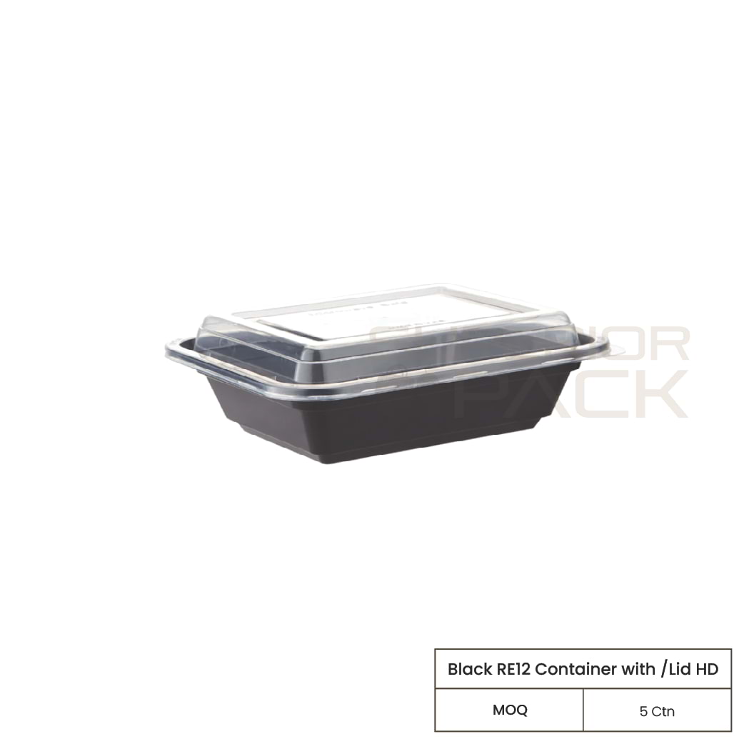 Black Base Containers | Superior Pack UAE