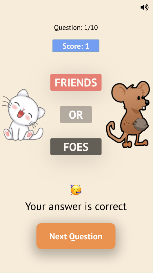 Github Saurabhnative Friendsorfoesgame Friends Or Foes Game