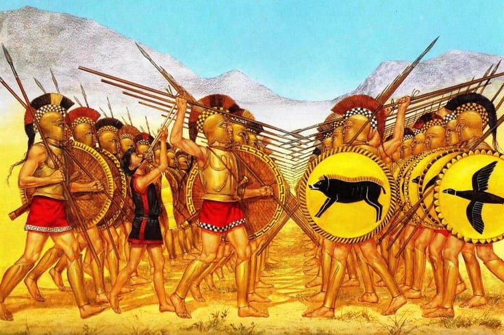 The main battle that shaped Ancient Greece by Gang-Ting Liou