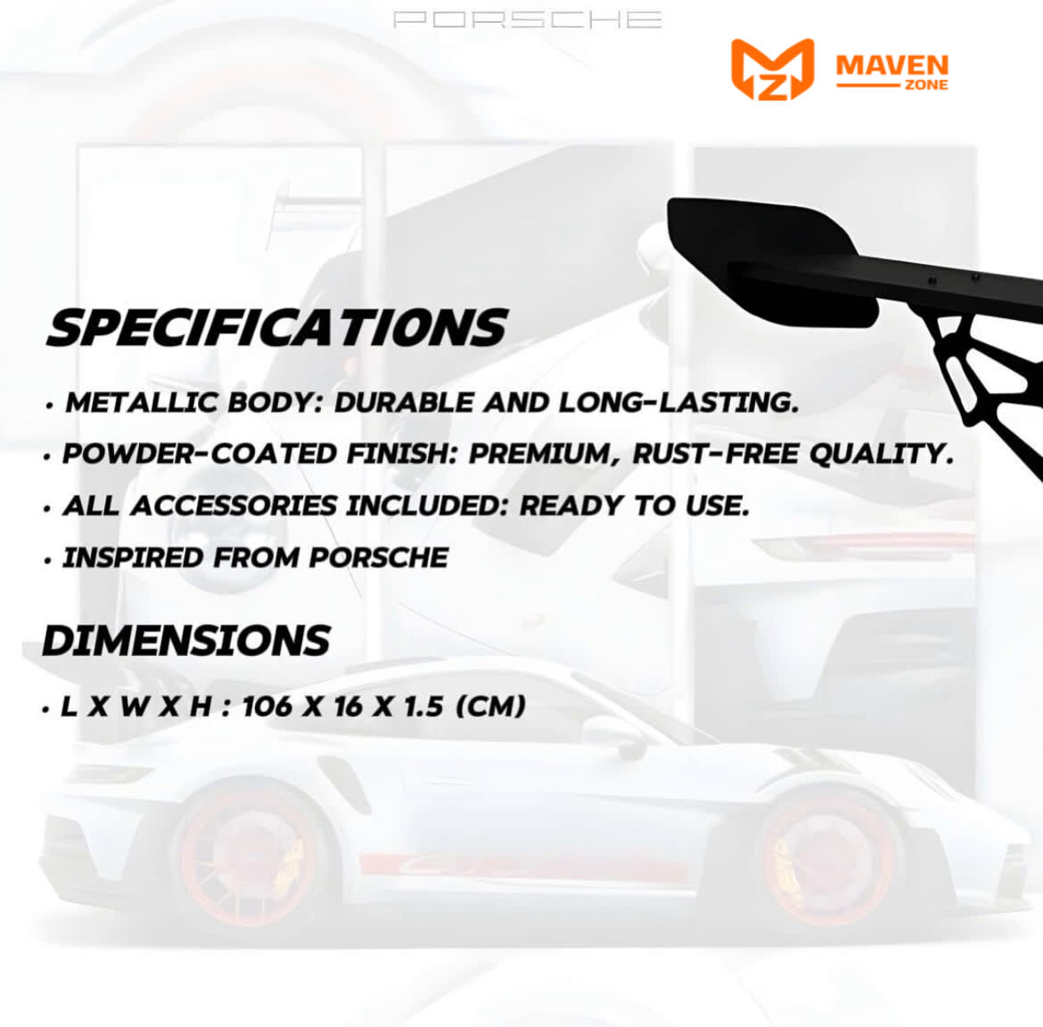 GT4 SPOILER SHELF | Maven Zone | Maven Zone