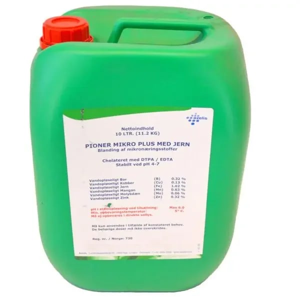 PIONER MIKRO PLUS m/JERN 10L | Norgro AS