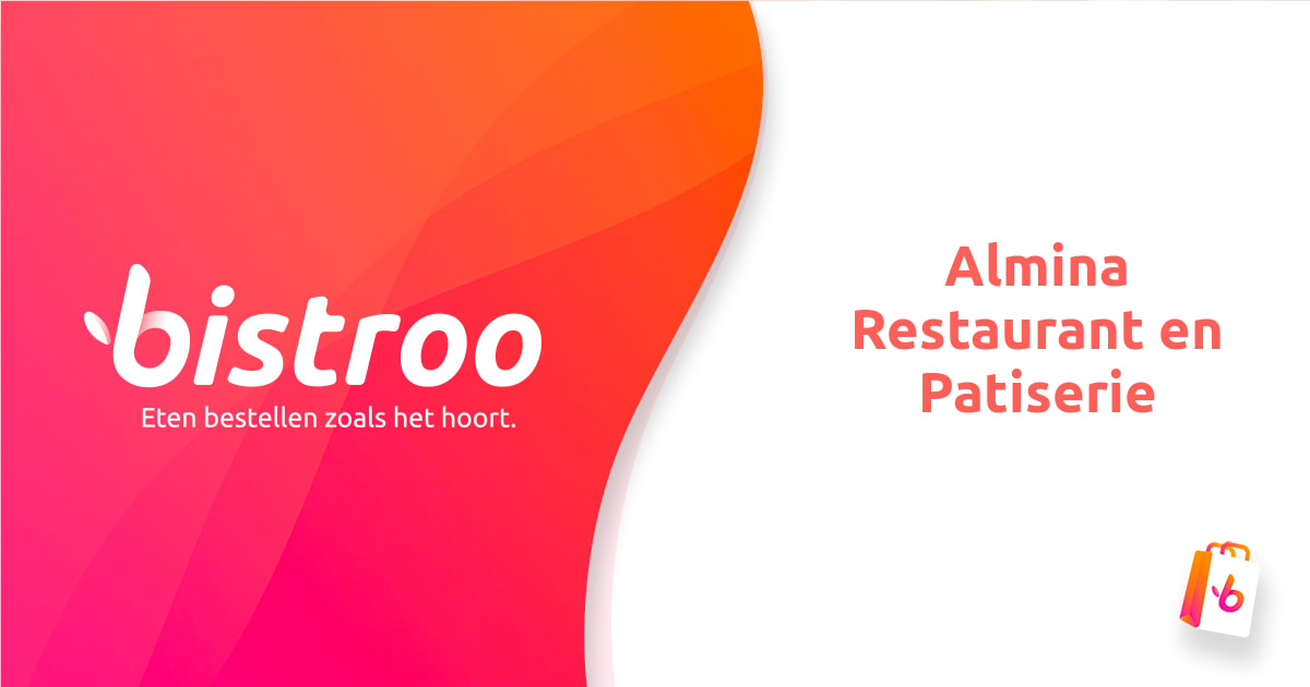 Almina Restaurant en Patiserie - Bestel Lunch, Pizza, Drankjes