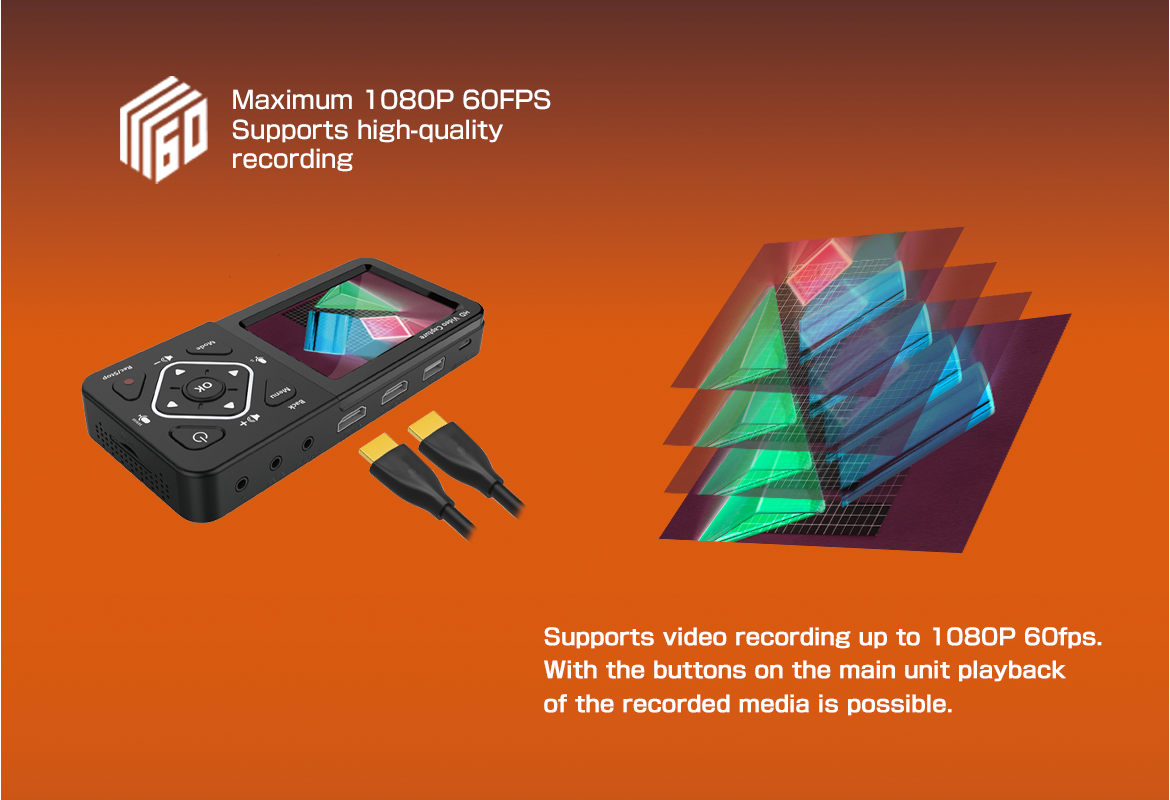 HDMI Video/Game Capture Recorder 1080p 60fps Live Streaming Device ...