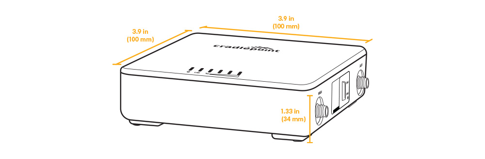CBA550 Series LTE Adapter | Cradlepoint