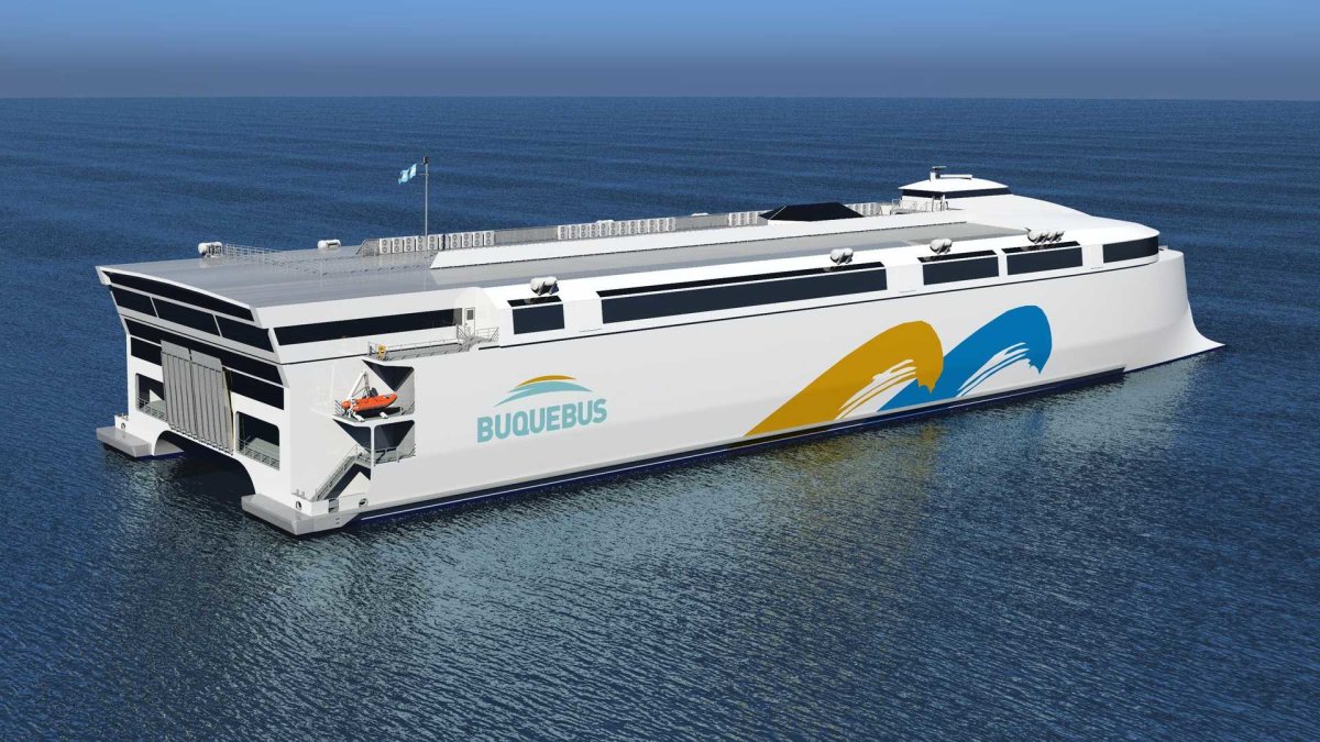 La argentina Buquebús será dueña del ferry 100% eléctrico más grande ...