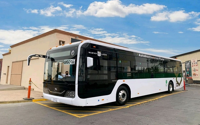 110 buses eléctricos en Monterrey: Llegarían los primeros 12 mientras ...