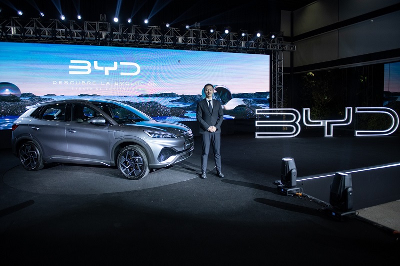 BYD desembarca en México con tres modelos eléctricos de alta gama: HAN ...