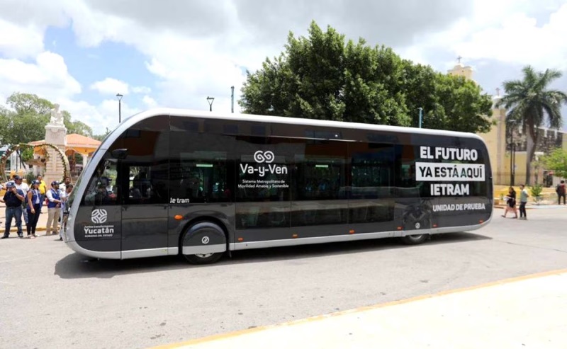 Así operarán buses eléctricos que conectarán municipios de Yucatán con ...
