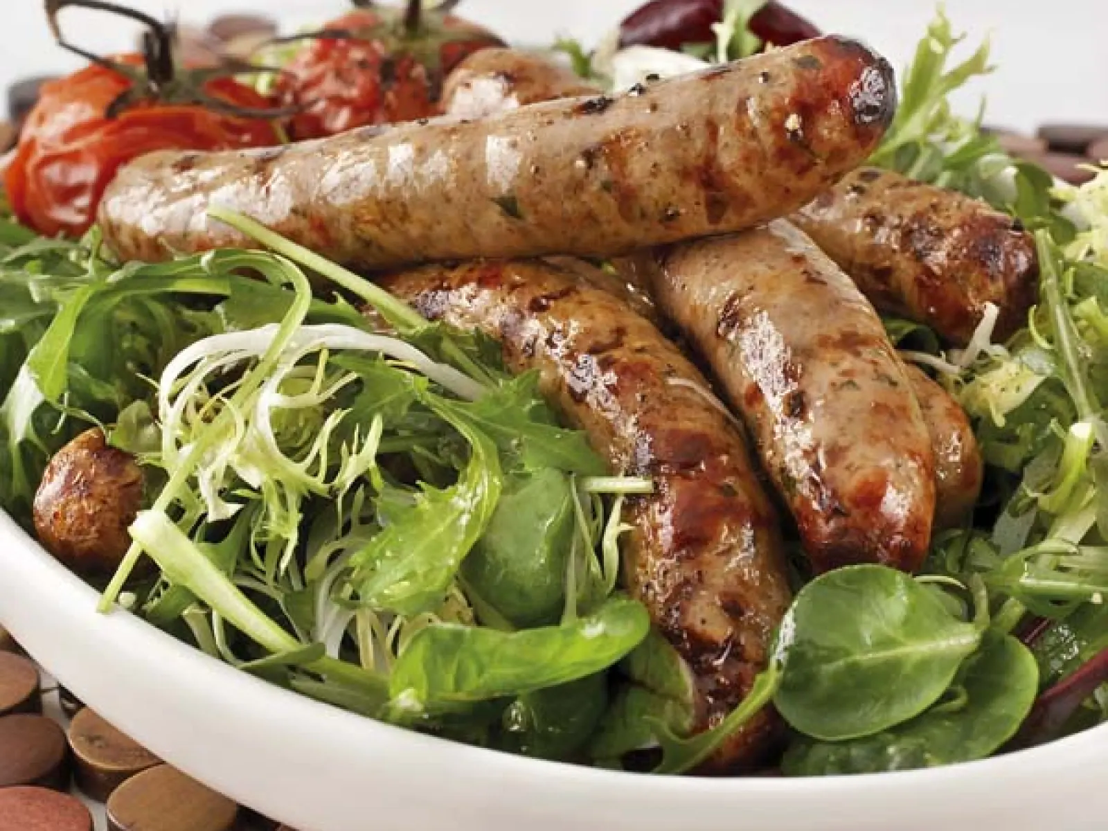 Flaming Sausage “Loukaniko” - Stathis Grill